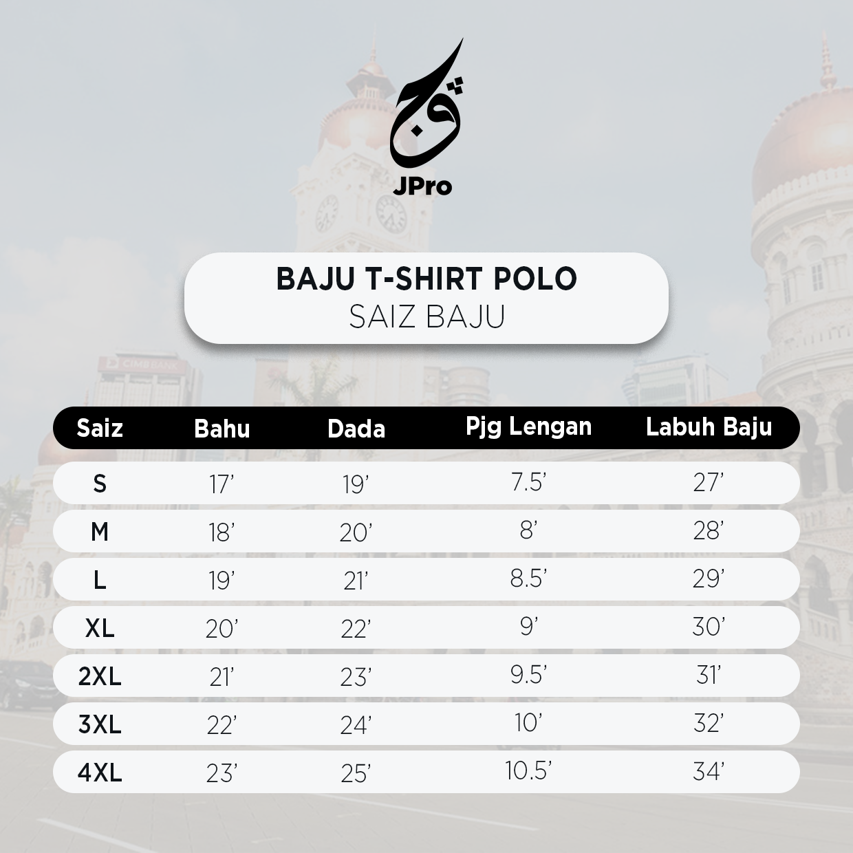 Baju Polo JPro – Jabatan Profesional Muda – JPro